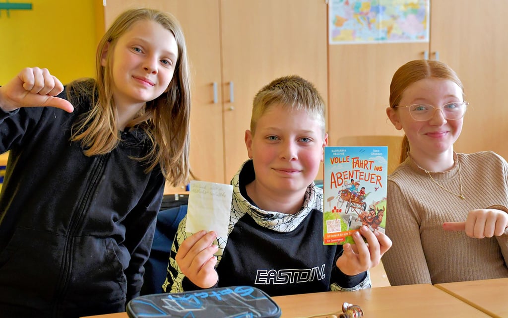 Welttag des Buches: Fünftklässler aus Oebisfelde und Velpke bekommen ...