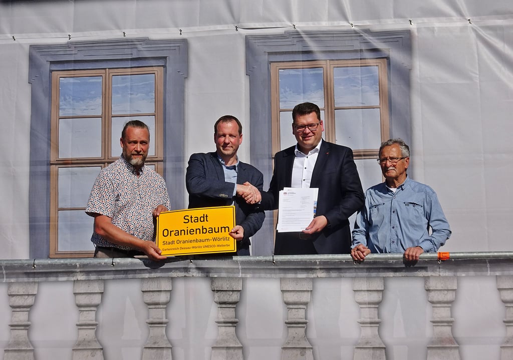 350. Geburtstag im Kreis Wittenberg: Oranienbaum ist wieder eine Stadt