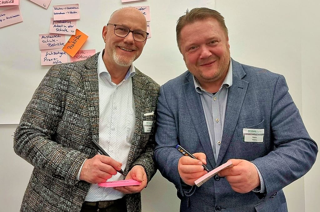 Neue Initiative: Wie Unternehmer mit dem „Dessauer Personalforum“ dem ...