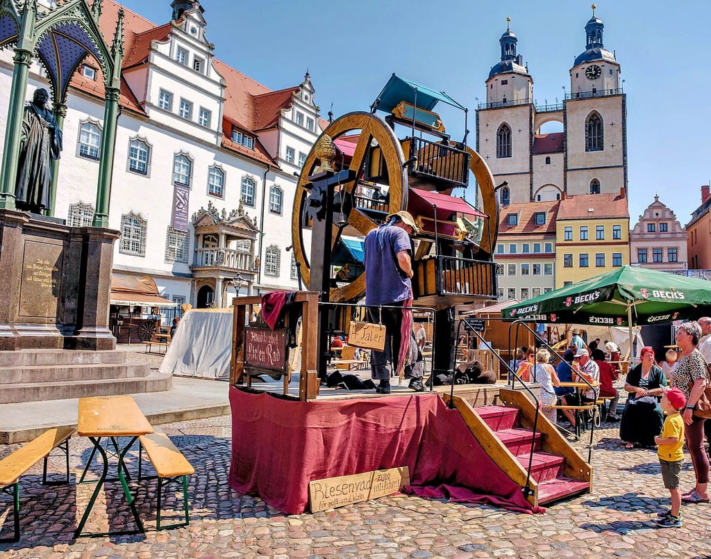 Wittenberger Stadtfest „Luthers Hochzeit“: Luthers Hochzeit wird mit lautem Jubel gefeiert - Was ...