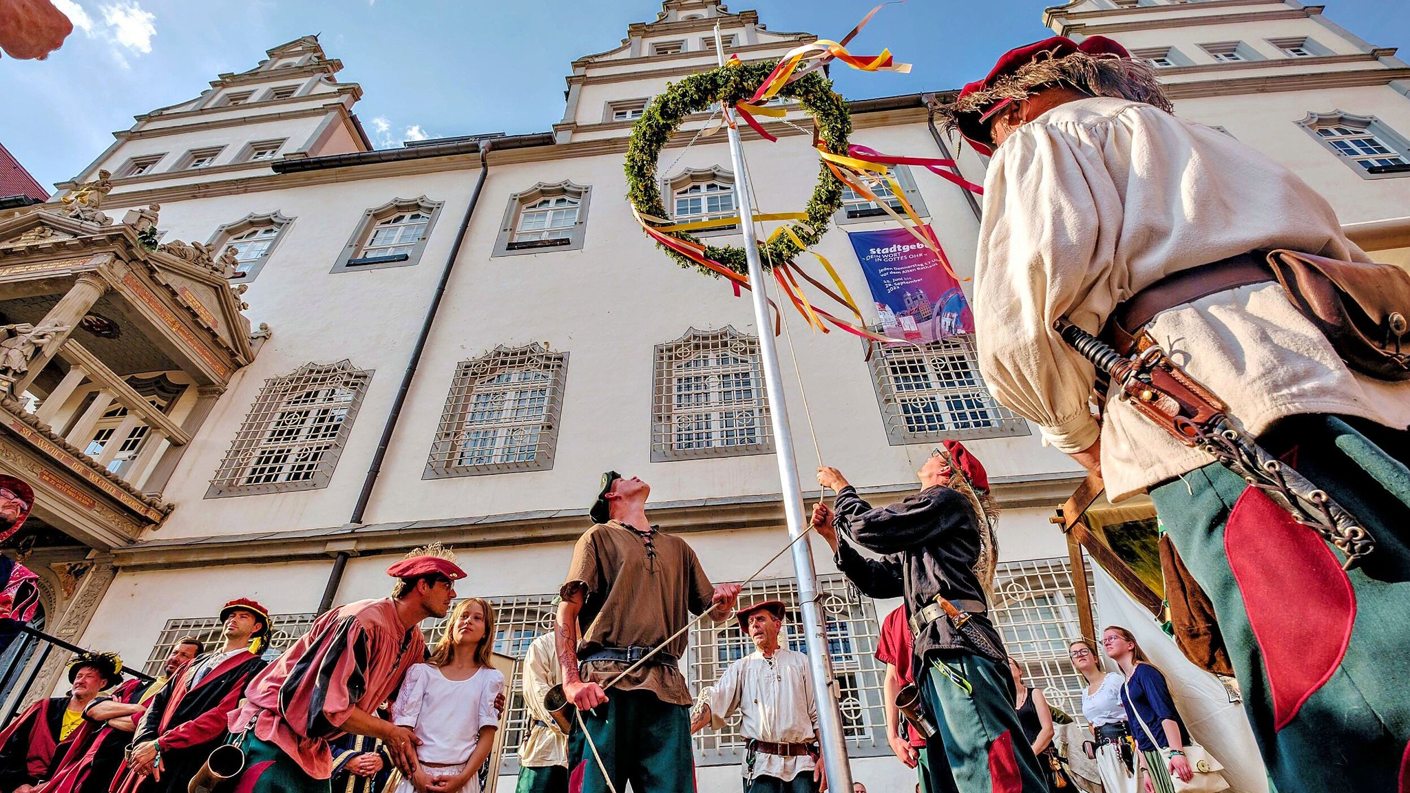 Stadtfest in Wittenberg: Rund 60.000 Besucher bei „Luthers Hochzeit“