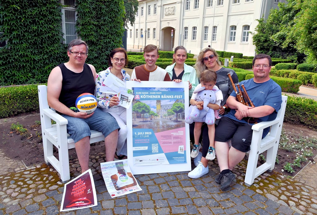 Köthen lädt zum Bänkefest: Zweitauflage bietet Sport, Sprachtag und ...
