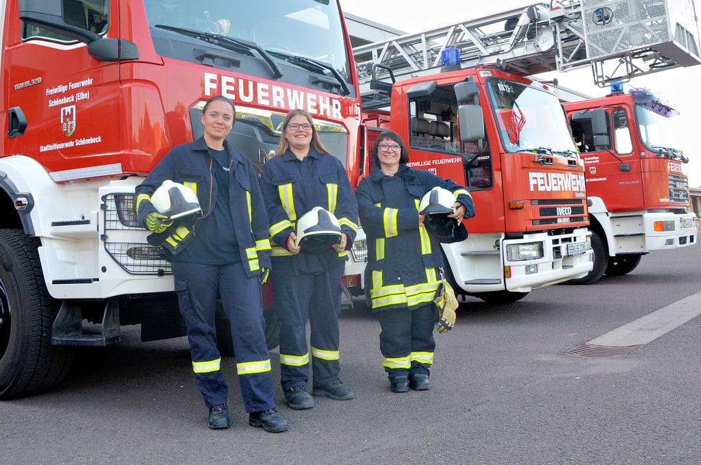 Ehrenamt: Frauenanteil in Schönebecks Feuerwehren geht zurück