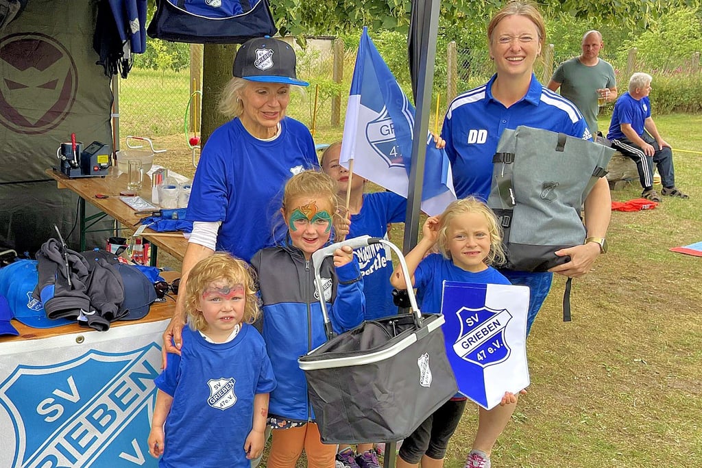 Sport im Verein: SV Grieben (Altmark) hat einen Fanshop, der sich sehen ...