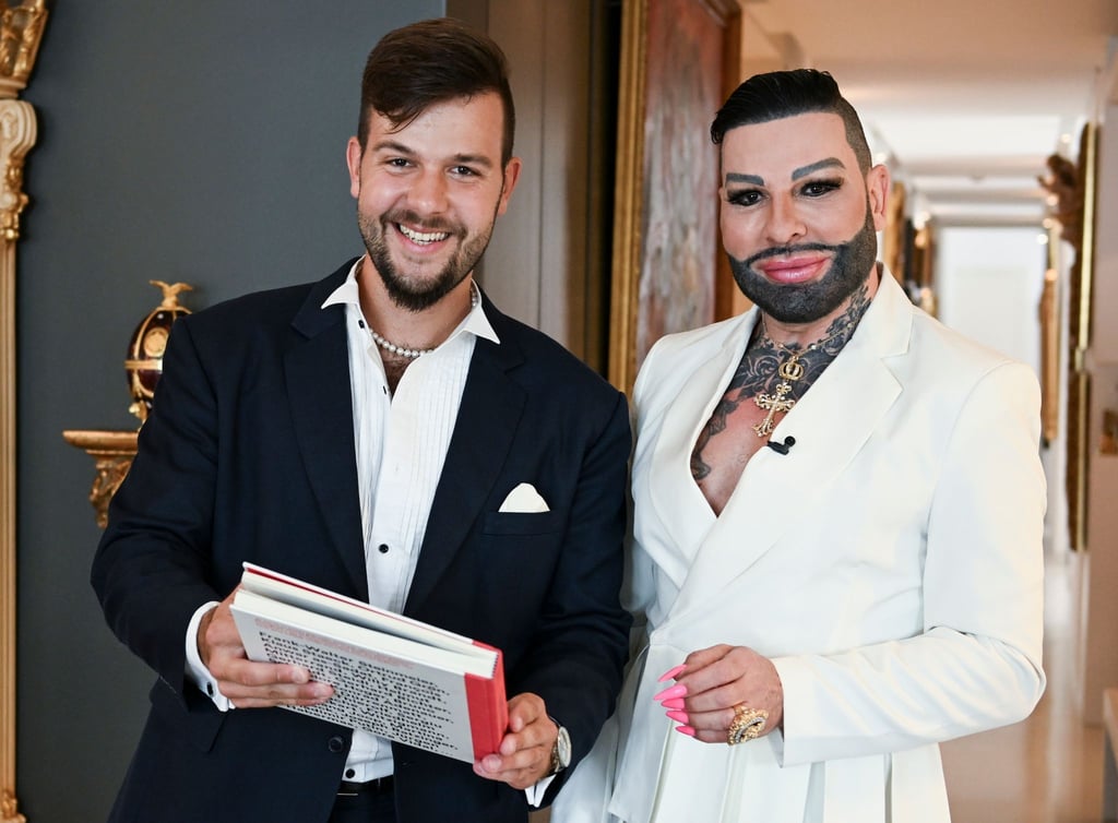 Designer: Glööckler mit neuem Freund bei Berliner Modenschau