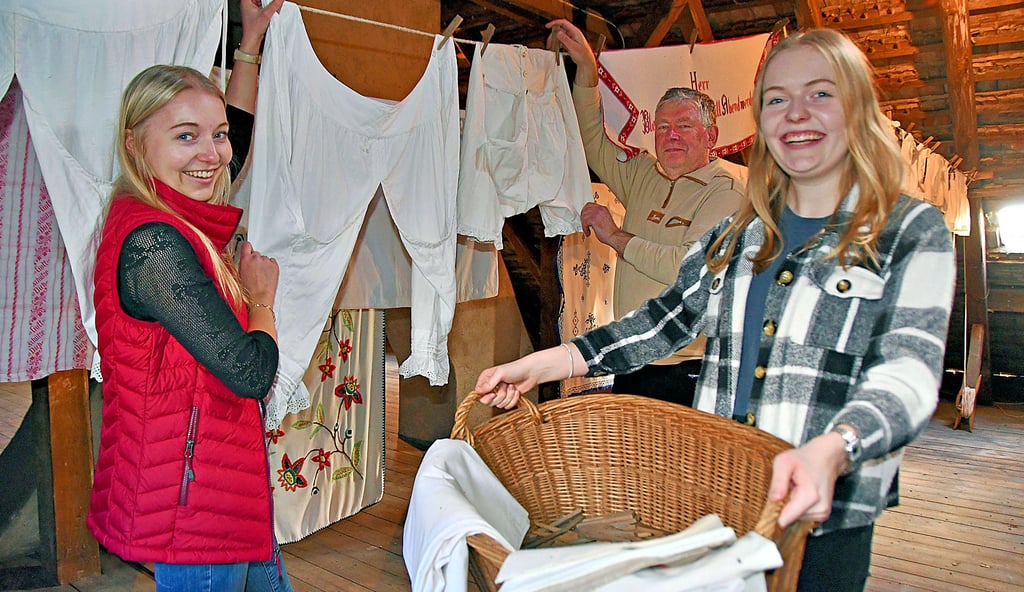Vereine: Empfang im Dorster Schloss: Mit sauberer Wäsche ins Jahr starten