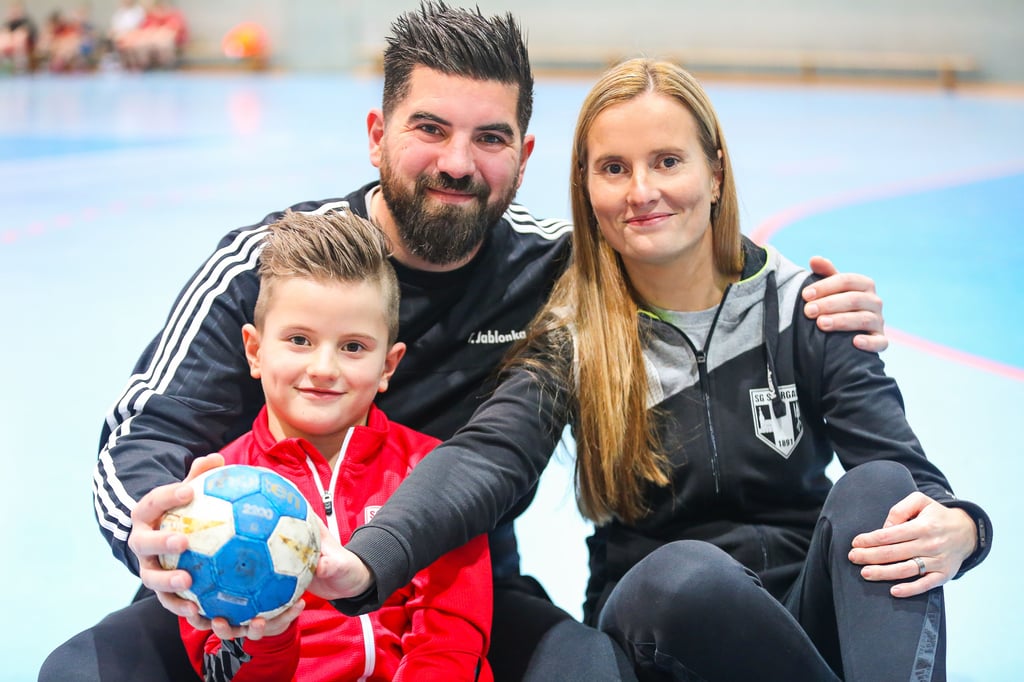 Weltmeisterschaft: Die Handball-Familie aus dem Saalekreis