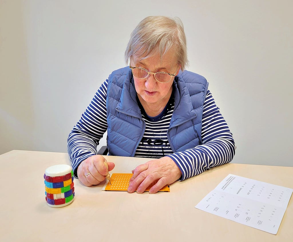 Internationaler Tag der Blindenschrift: Landesvorsitzende Christel ...