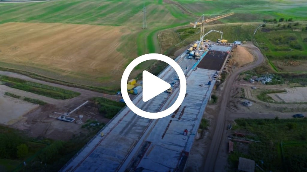 Mit Video: Baustelle bei Halle - ehemaliger Bergbau Problem für Bau der A143