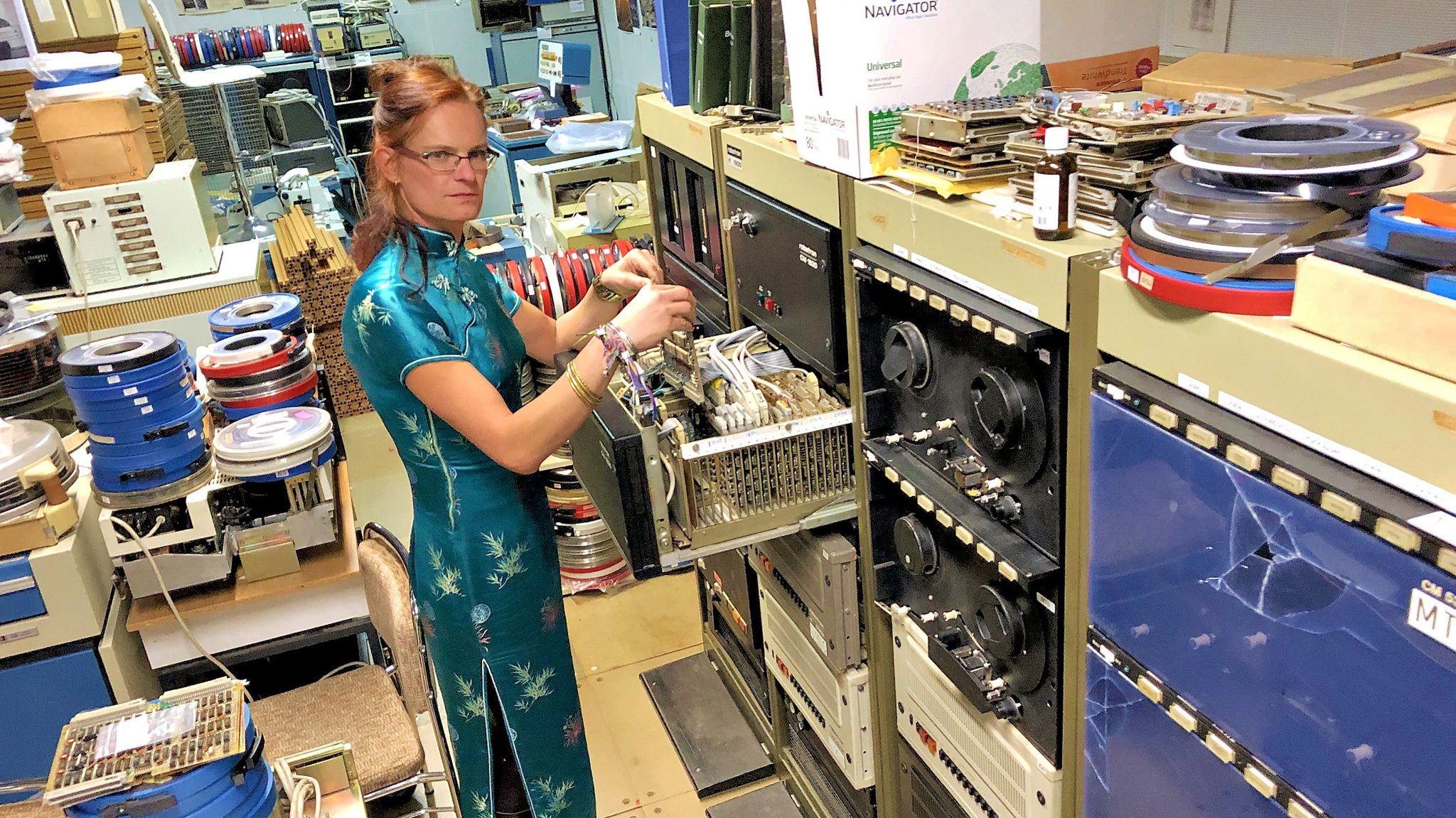 Rechenwerk Computer- und Technikmuseum in Halle zeigt Robotron-DDR-Rechner
