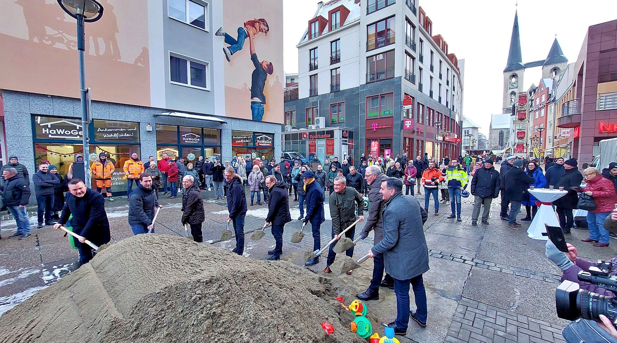 Wiederbelebung Fußgängerzone im Zentrum Halberstadts: Beton soll Grün ...
