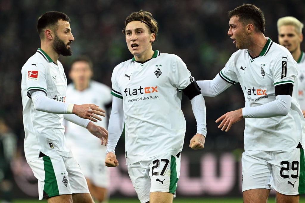 Fußball: Trotz Reitz-Doppelpack: Gladbach nur 2:2 gegen Werder Fußball: Trotz Reitz-Doppelpack: Gladbach nur 2:2 gegen Werder