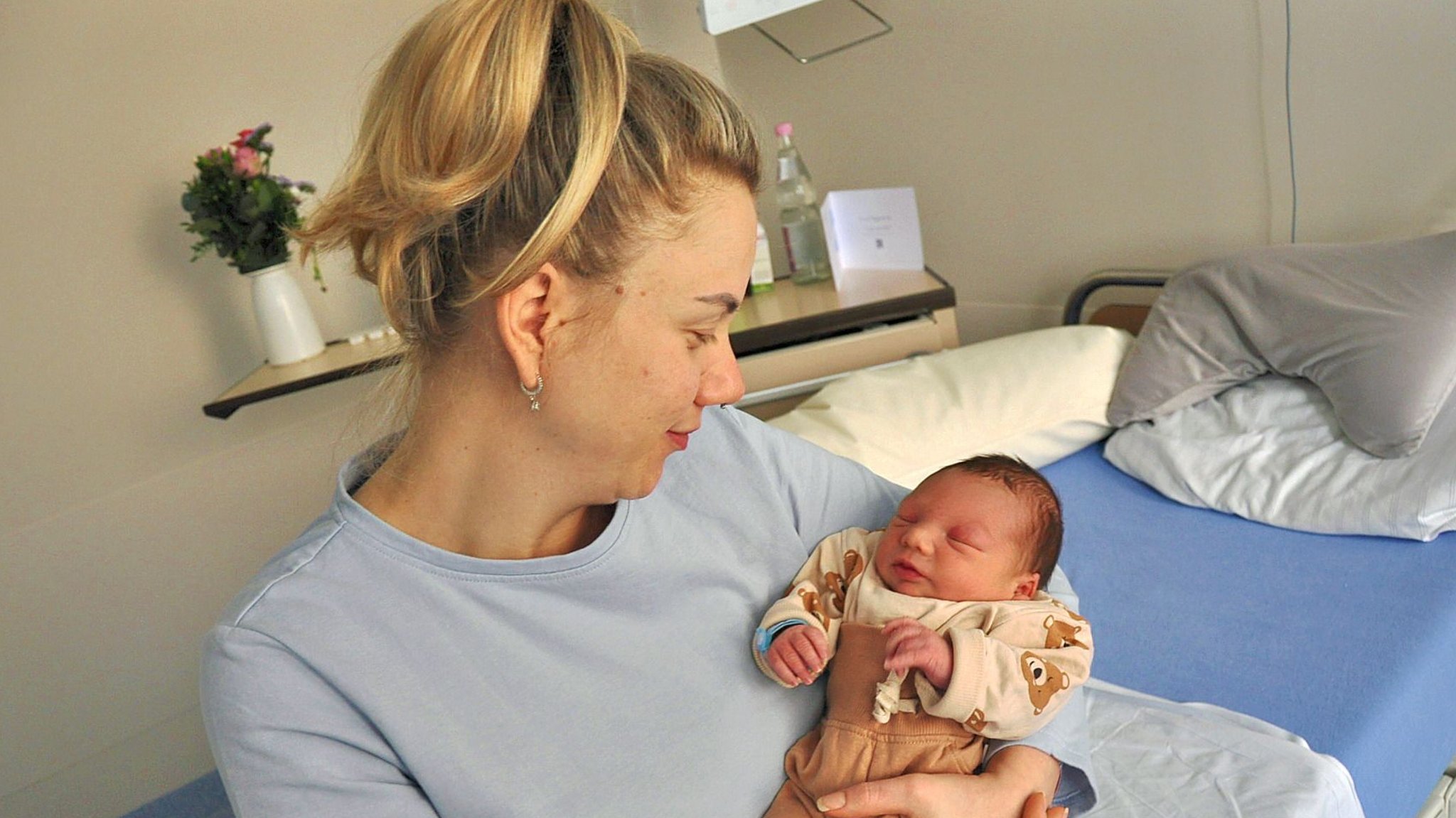 Geburt: Oskar ist im Jahr 2024 das erste Baby im Landkreis Stendal