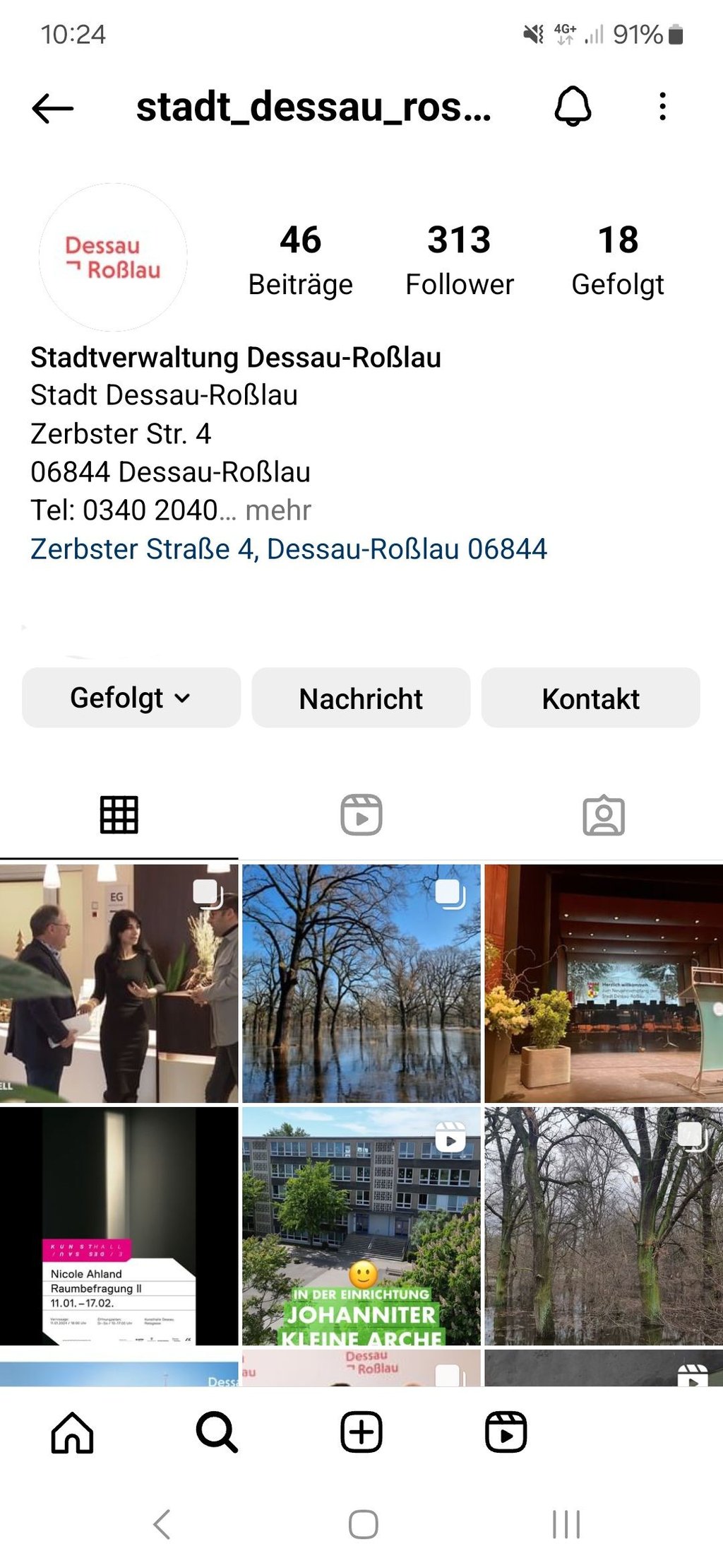 Posts für schnelle Kommunikation im Krisenfall: Stadtverwaltung Dessau ...