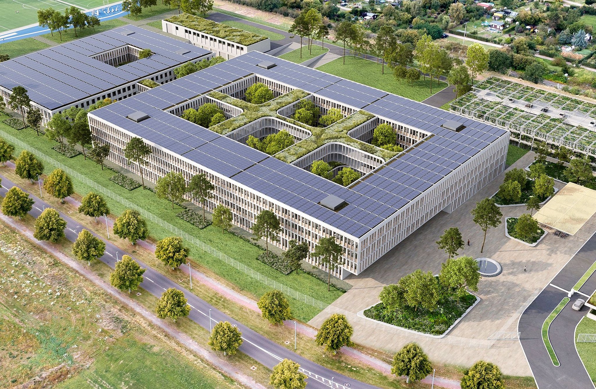 Polizei in Sachsen-Anhalt: Für das neue Landeskriminalamt in Barleben ...