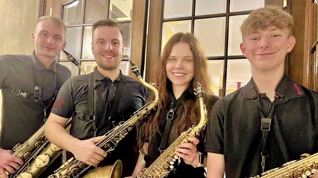 Leidenschaft Saxofon: Wie vier junge Ascherslebener Saxofonisten ...