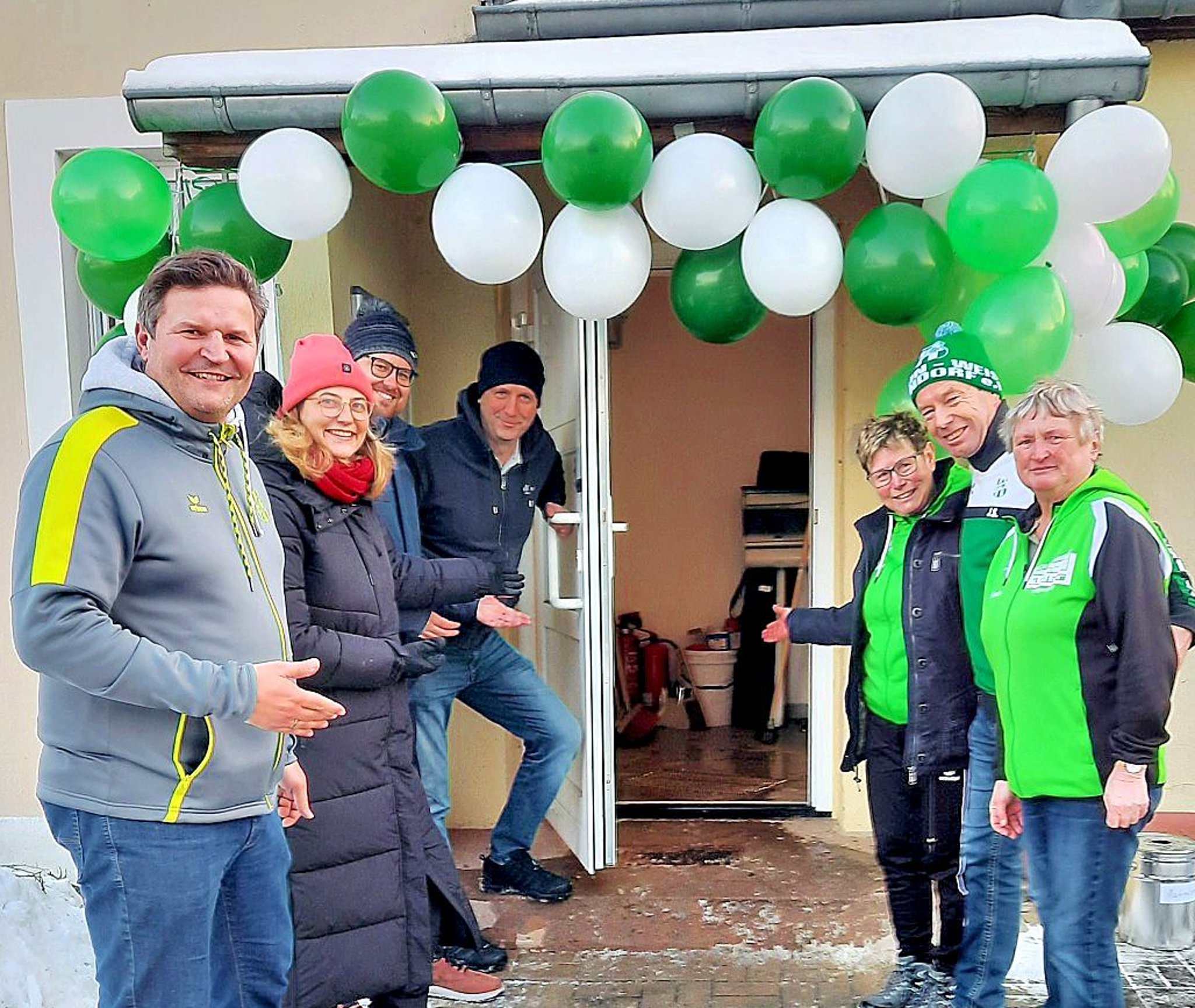 Seltenheit für Dorfverein: Der SV Grün-Weiß Langendorf eröffnet eine ...