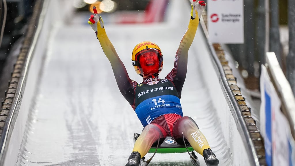 Rodeln: Team-Gold für Deutschlands Rodler bei Heim-WM Rodeln: Team-Gold für Deutschlands Rodler bei Heim-WM