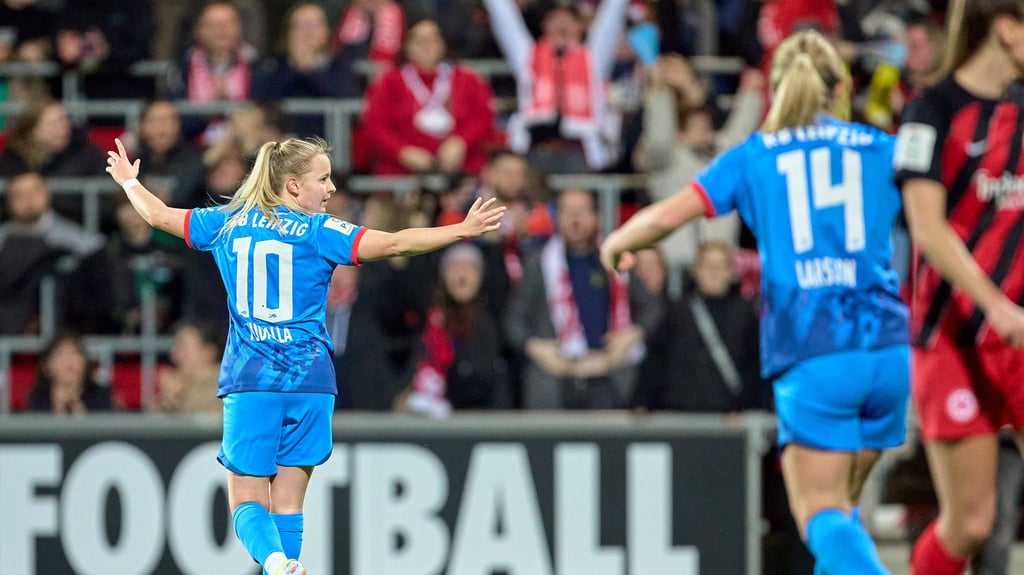 RB gegen Eintracht Frankfurt: Leipzig-Frauen sorgen dank Fudalla für Überraschung