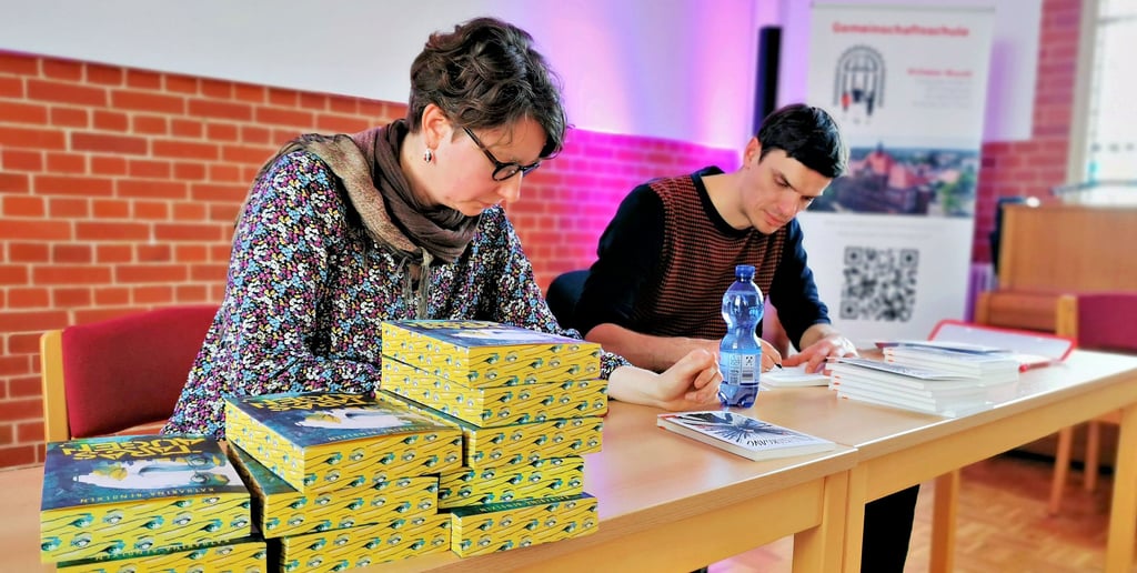 Kunstlotterie der Künstlerstadt Kalbe: Die Autoren Katharina Bendixen ...