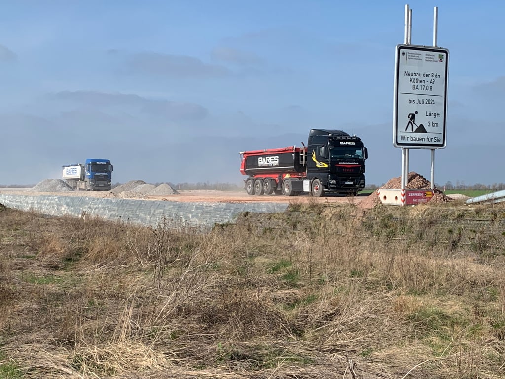 Baustart angekündigt: Wegen Brückenarbeiten für die B6n - Kreisstraße 2079 und der Zehringer Weg ...