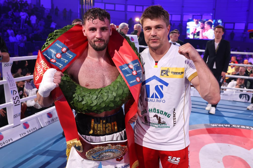 Boxen: SES-Kämpfer Julian Vogel gewinnt den WM-Gürtel