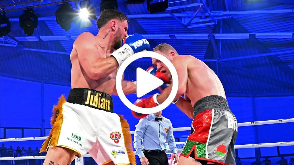 Aschersleben im Box-Fieber: Mit Video: Ascherslebener Ballhaus steht Kopf: Julian Vogel ist Box ...