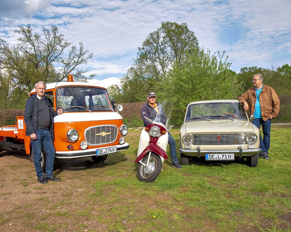 Mit Wartburg, Trabi und Simson unterwegs: Oldtimerfreunde planen Ausfahrt in Dessau - Einst ...