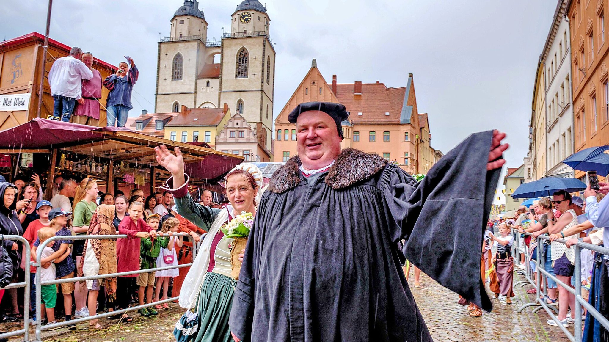Stadtfest In Wittenberg: Luthers Hochzeit wird heute gefeiert - Was 2024 alles neu ist