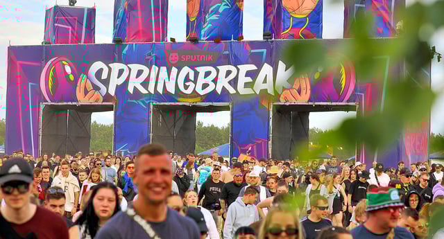 Sputnik Spring Break hat begonnen: Bis Montag Party auf Halbinsel Pouch