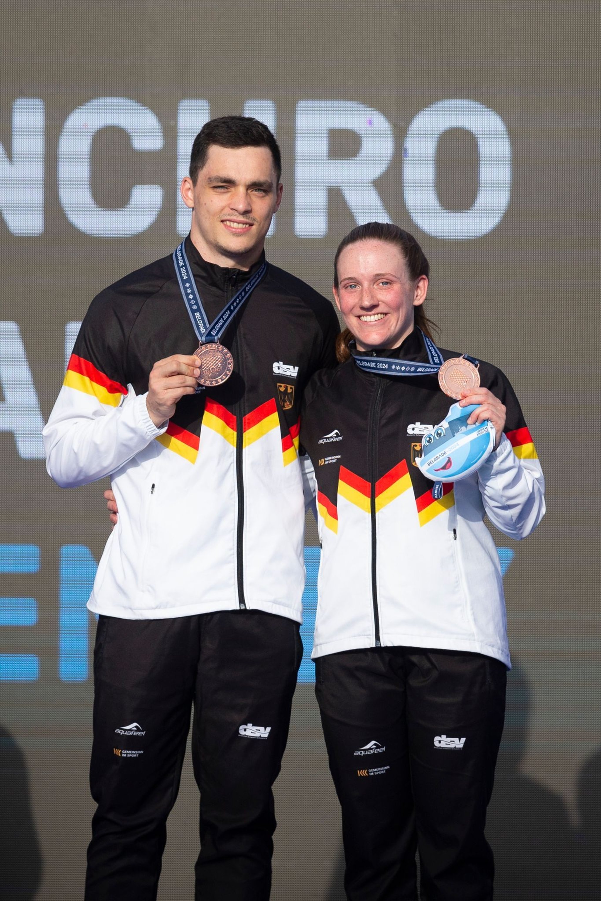Schwimm-EM in Belgrad: Wieder EM-Bronze für Wassersprung-Duo Rother und ...
