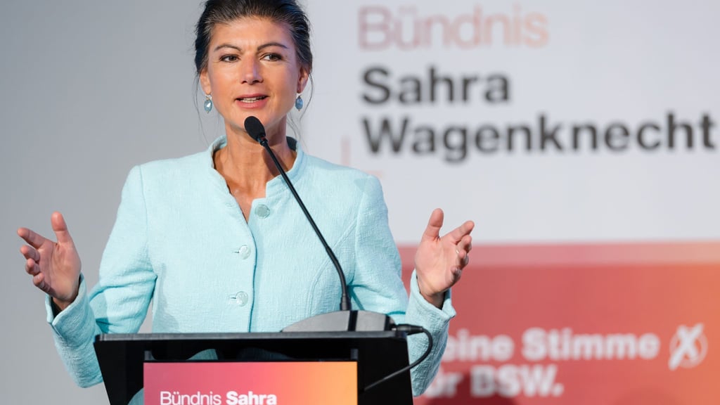 Wahlen in Ostdeutschland: Wagenknecht: Friedensfrage entscheidend für ... Wahlen in Ostdeutschland: Wagenknecht: Friedensfrage entscheidend für ...