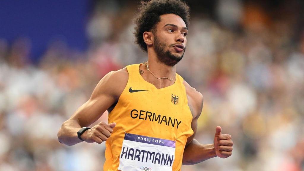 Olympische Spiele: Sprinter Hartmann im 200-Meter-Halbfinale