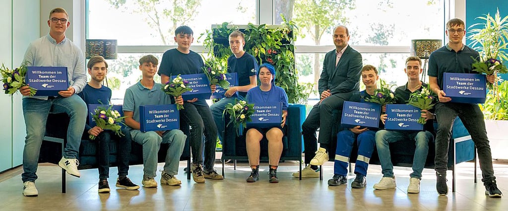 Neues Ausbildungsjahr: Stadtwerke Dessau machen sich fit für die ...