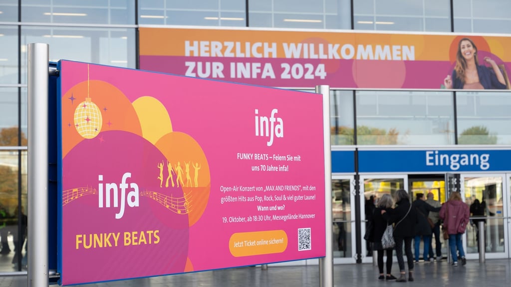Messe gestartet: Mehr als 750 Aussteller auf der Infa in Hannover