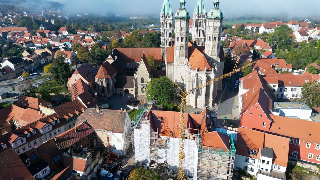 Denkmäler: Welterbeinformationszentrum am Naumburger Dom nimmt Form an