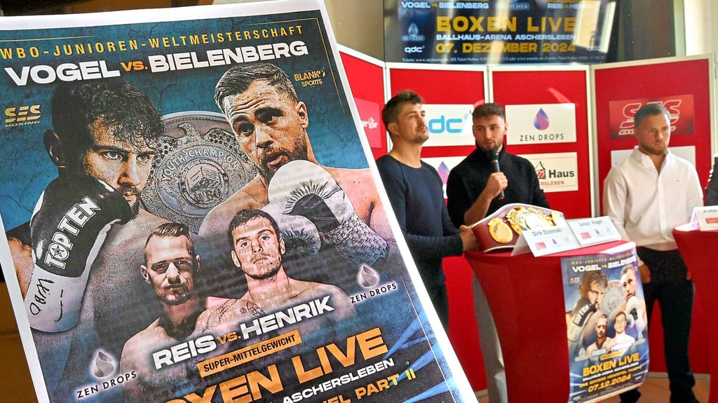 Box-Gala im Ballhaus: Bleibt Ascherslebener Julian Vogel WBO-Junioren-Weltmeister?