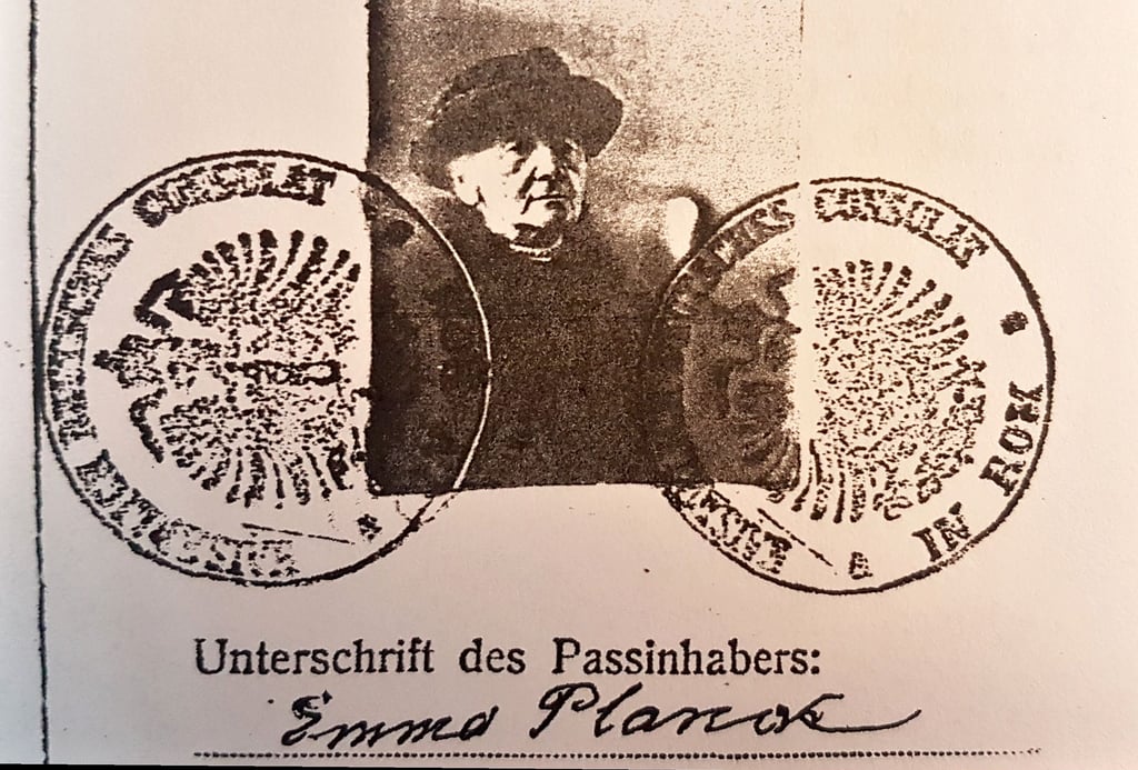 Von Seehausen nach Rom: Wiederentdeckt - Emma Planck aus Seehausen im ...