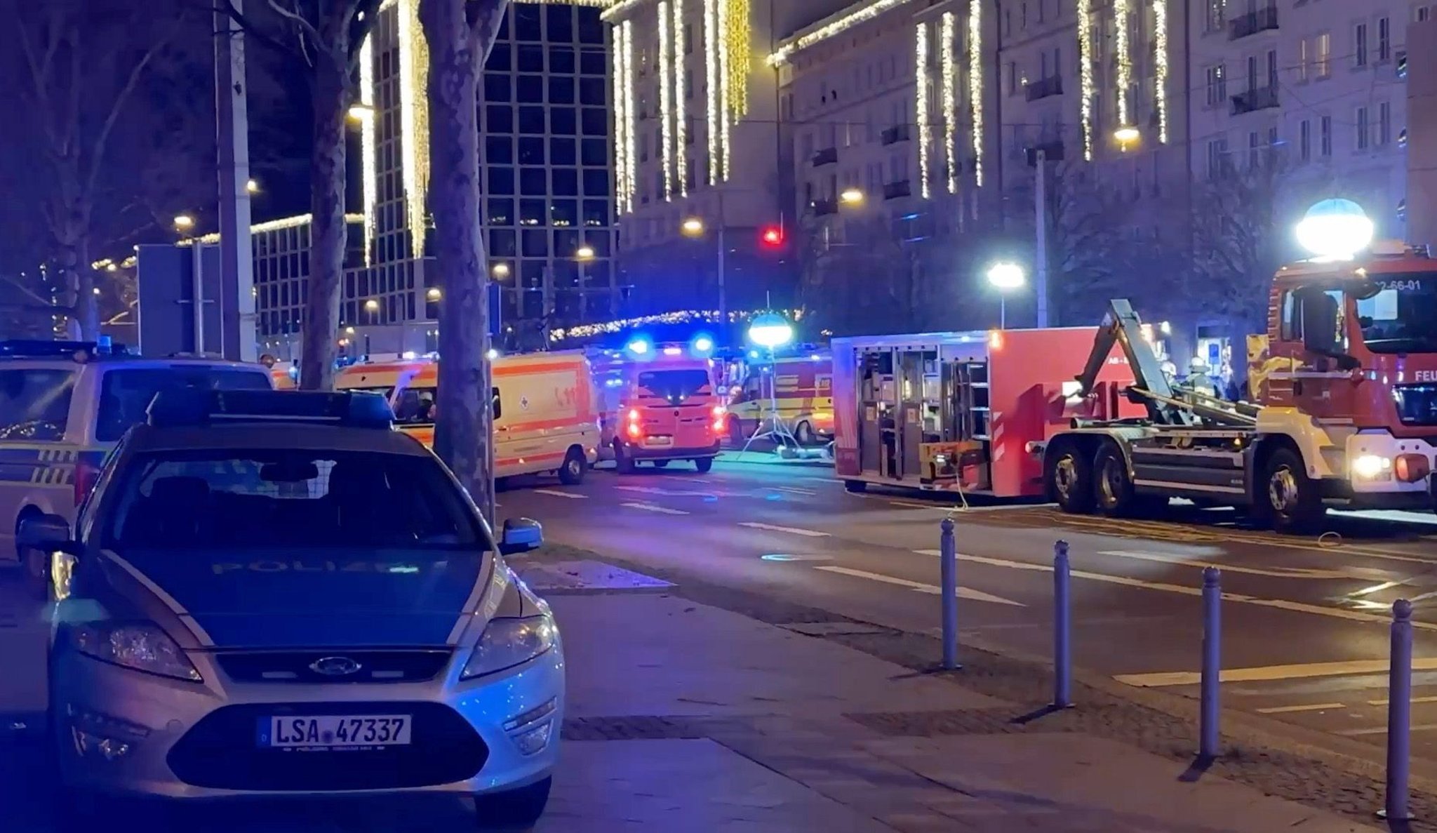 Anschlag auf Magdeburger Weihnachtsmarkt - Täter ist festgenommen