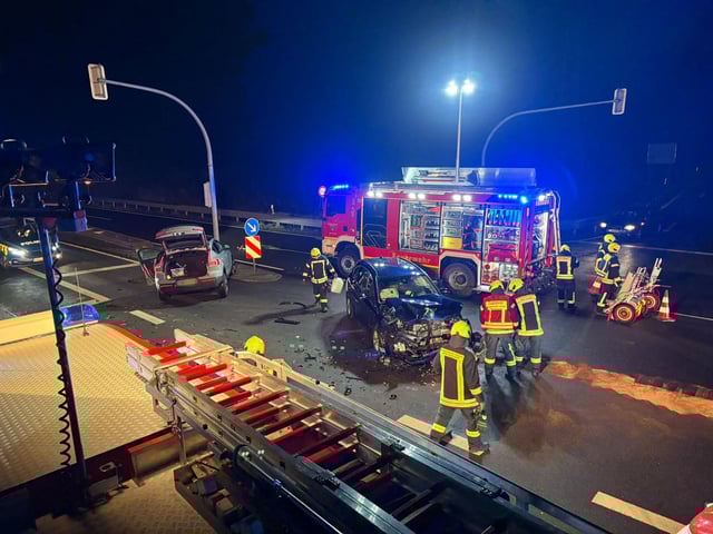 UNFALL B91: Vollsperrung B91: Schwerer Unfall in Leuna