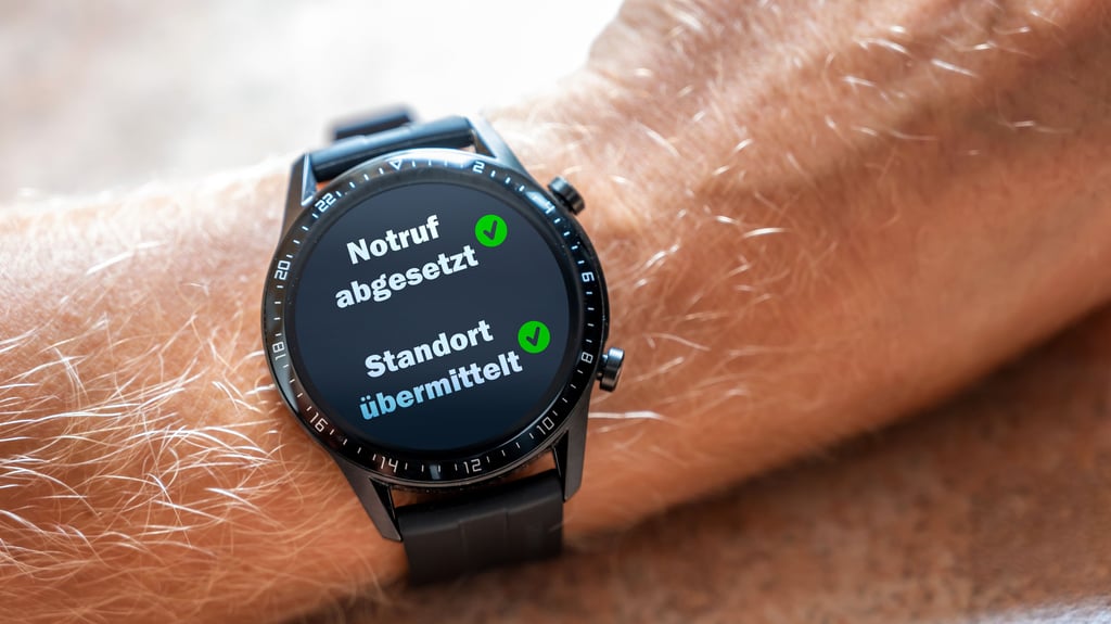 Smartwatch: Fehlalarm löst Großeinsatz in Wippra aus