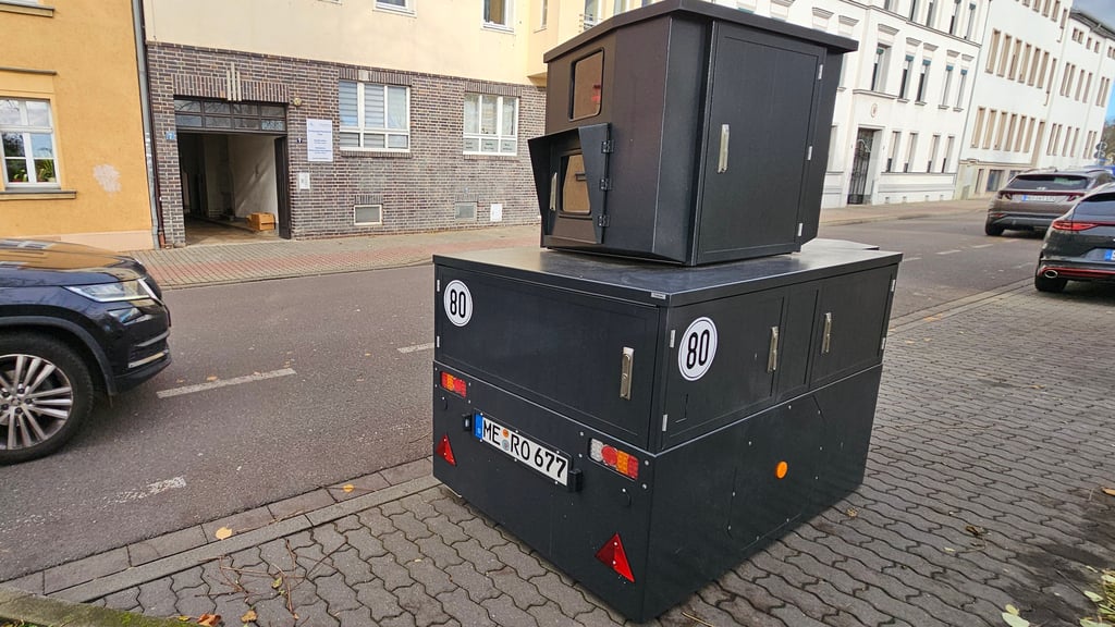 Mobiler Blitzer: Merseburg will Radarfalle dauerhaft einsetzen