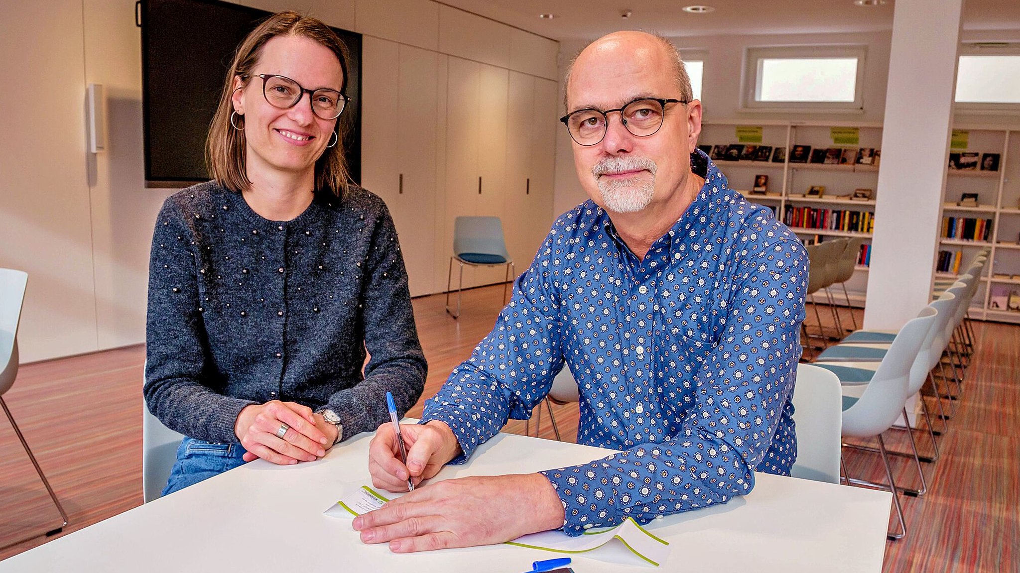 Wittenberger initiiert nach Film ein Projekt: Der Buchpate