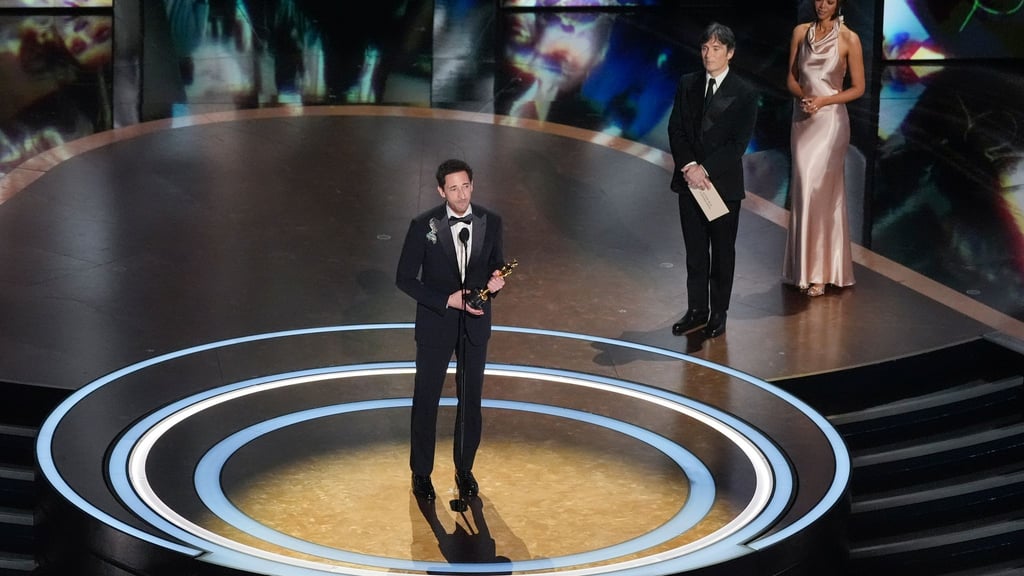 Oscars: Harvey Weinstein reagiert auf Adrien Brodys Oscar-Ansprache