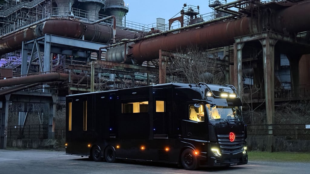 Millionen-Brummi: Brabus Big Boy: Mercedes Actros wird zur rollenden Villa