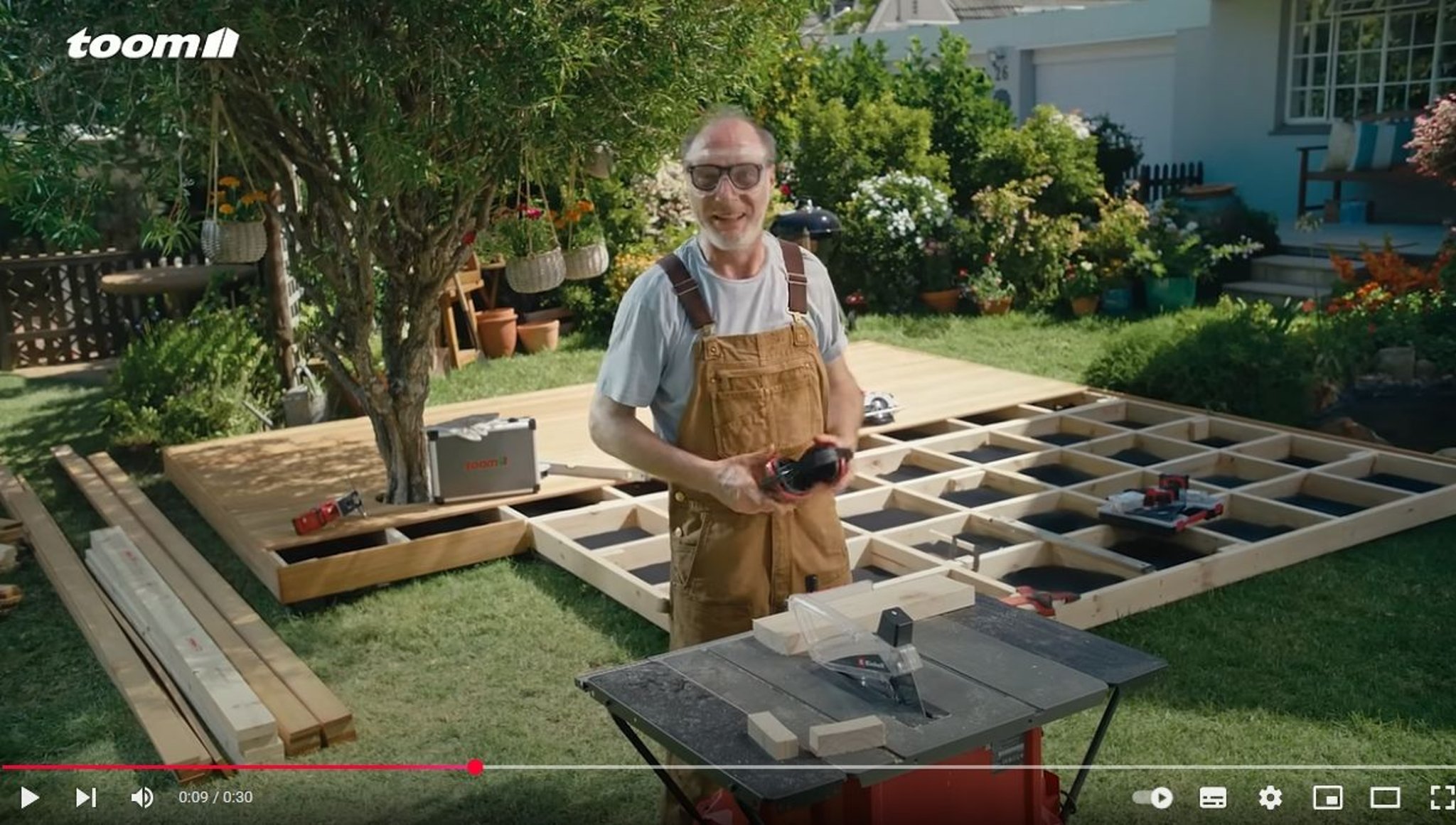 Tatort-Kommissar im Garten: Martin Brambach als DIY-Jochen für Toom im ...