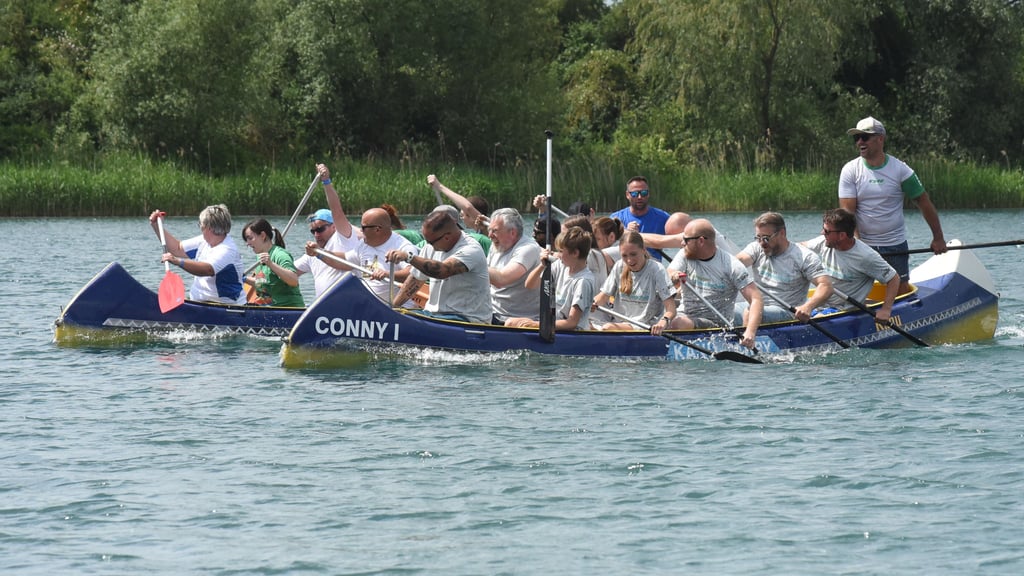 Dickboote auf dem See: Volksfest-Regatta im Barbyer Seepark: Was für ...