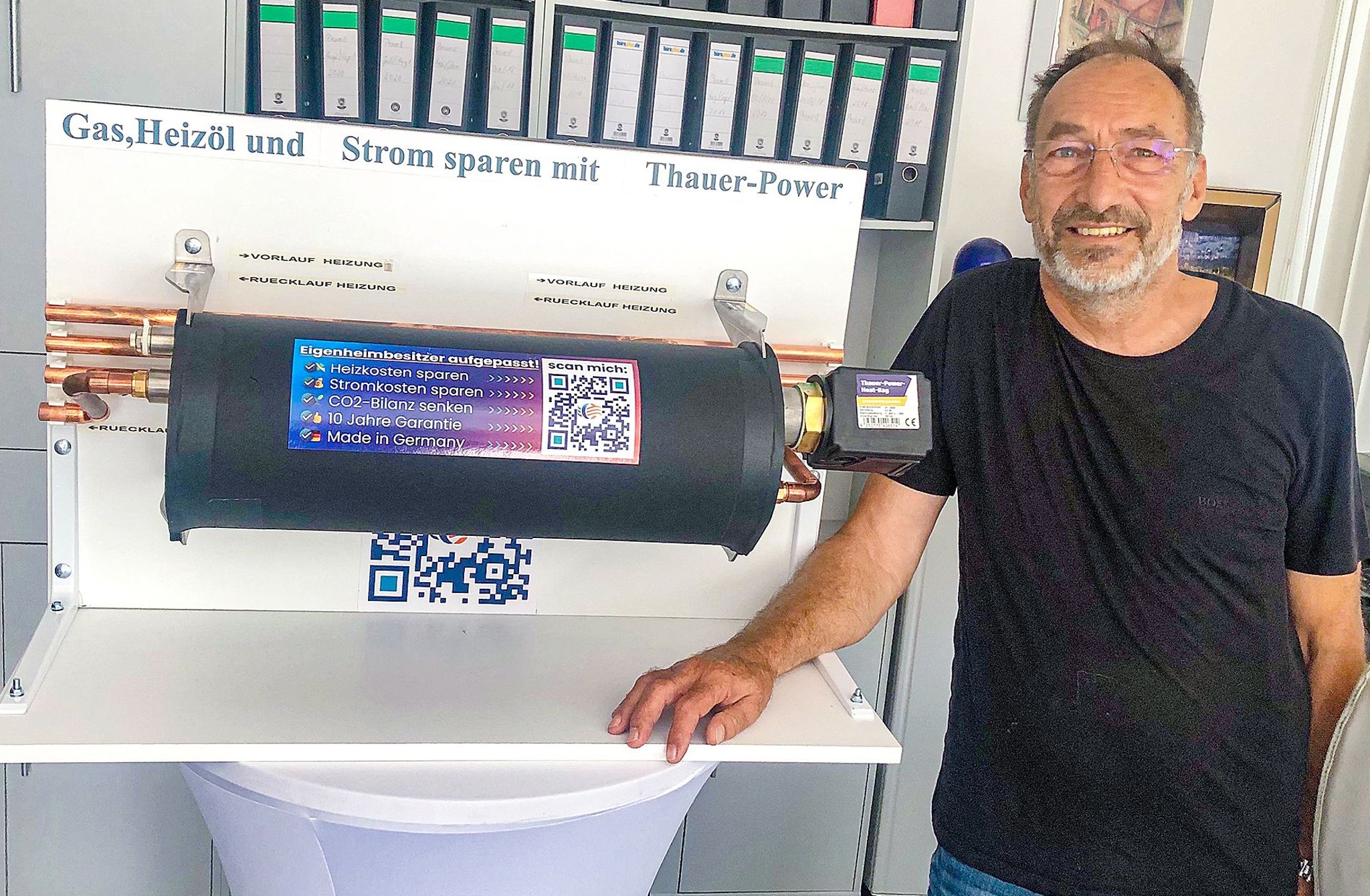 Heizungs-Erfindung: Idee aus Dessau-Roßlau spart bei Gasheizung