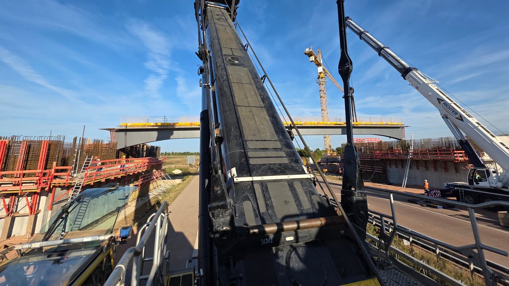 Halle: Stadtrat beschließt Abriss der Magistrale-Brücken am Holzplatz