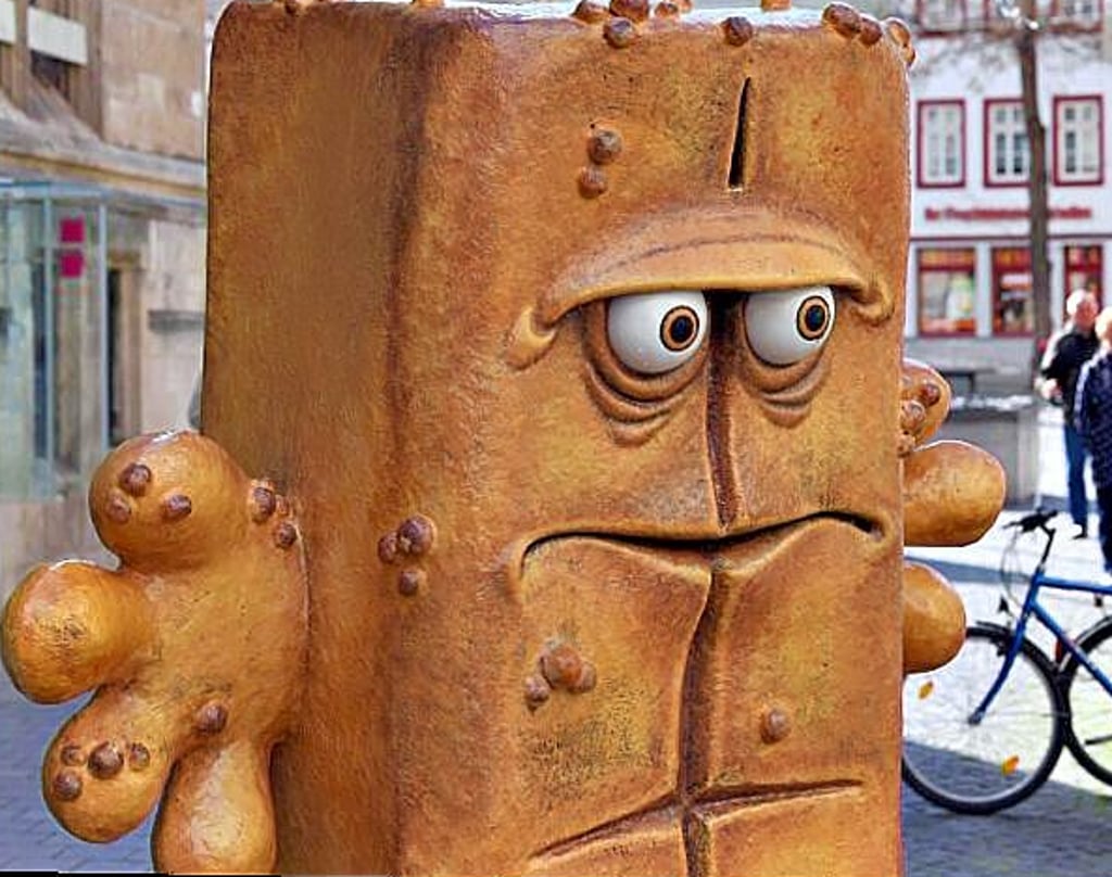 Aufgespießt: Bernd the bread